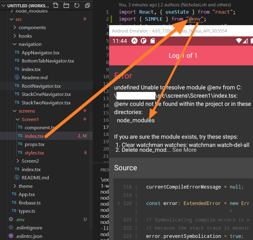 Autogenerate typescript typings file · Issue #62 · goatandsheep/react-native-dotenv · GitHub