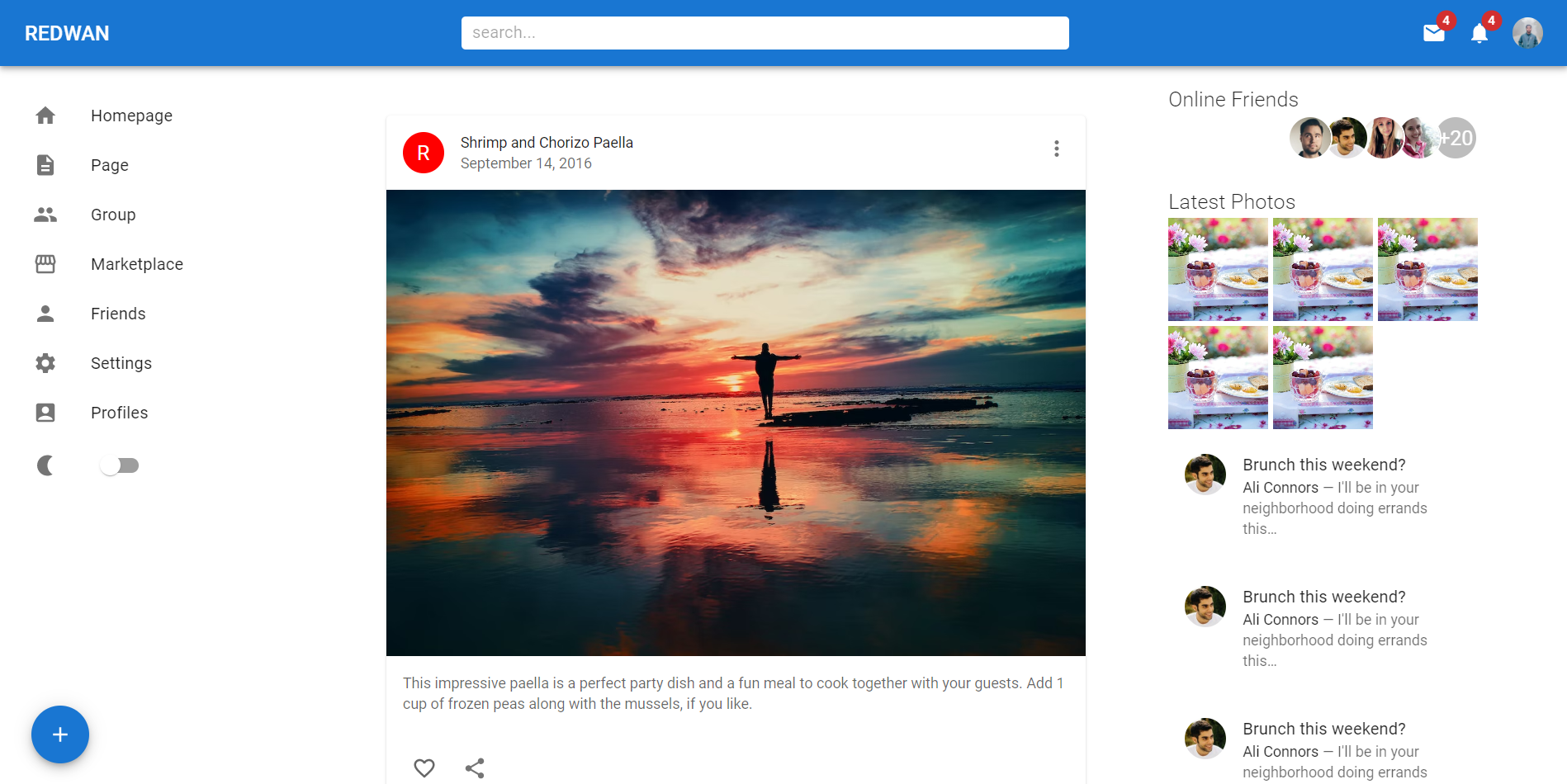GitHub - redwan100/react-social-app