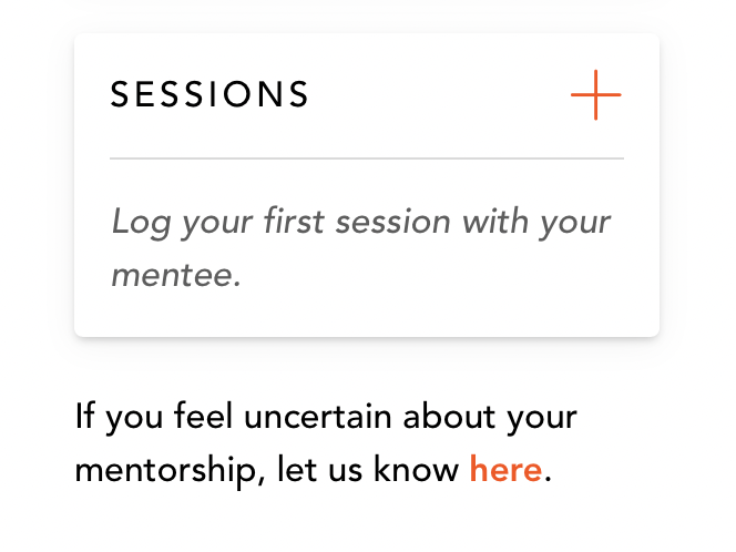 [CON/Mentorship experience:] (blocked until circa Dec 2021) Improve the Mentorship Session ...