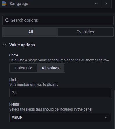 Value mappings not working as expected in bar gauge and bar graph · Issue #45474 · grafana ...
