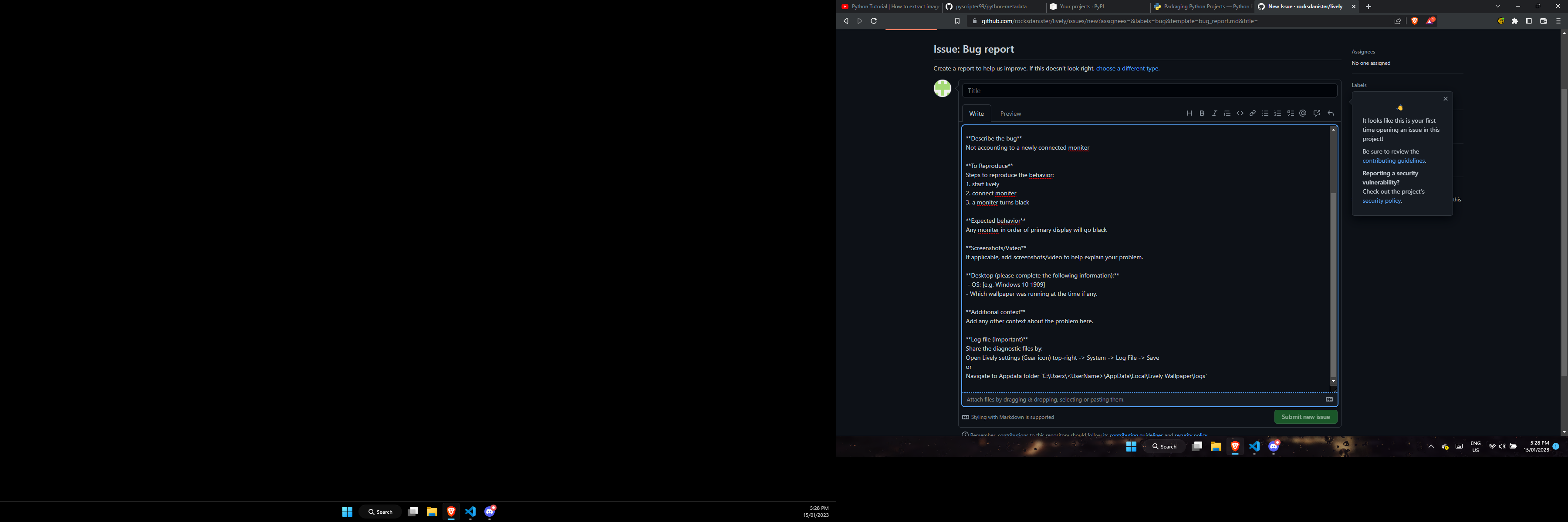 Newly connected moniter not refreshing wallpapers · Issue #1530 · rocksdanister/lively · GitHub