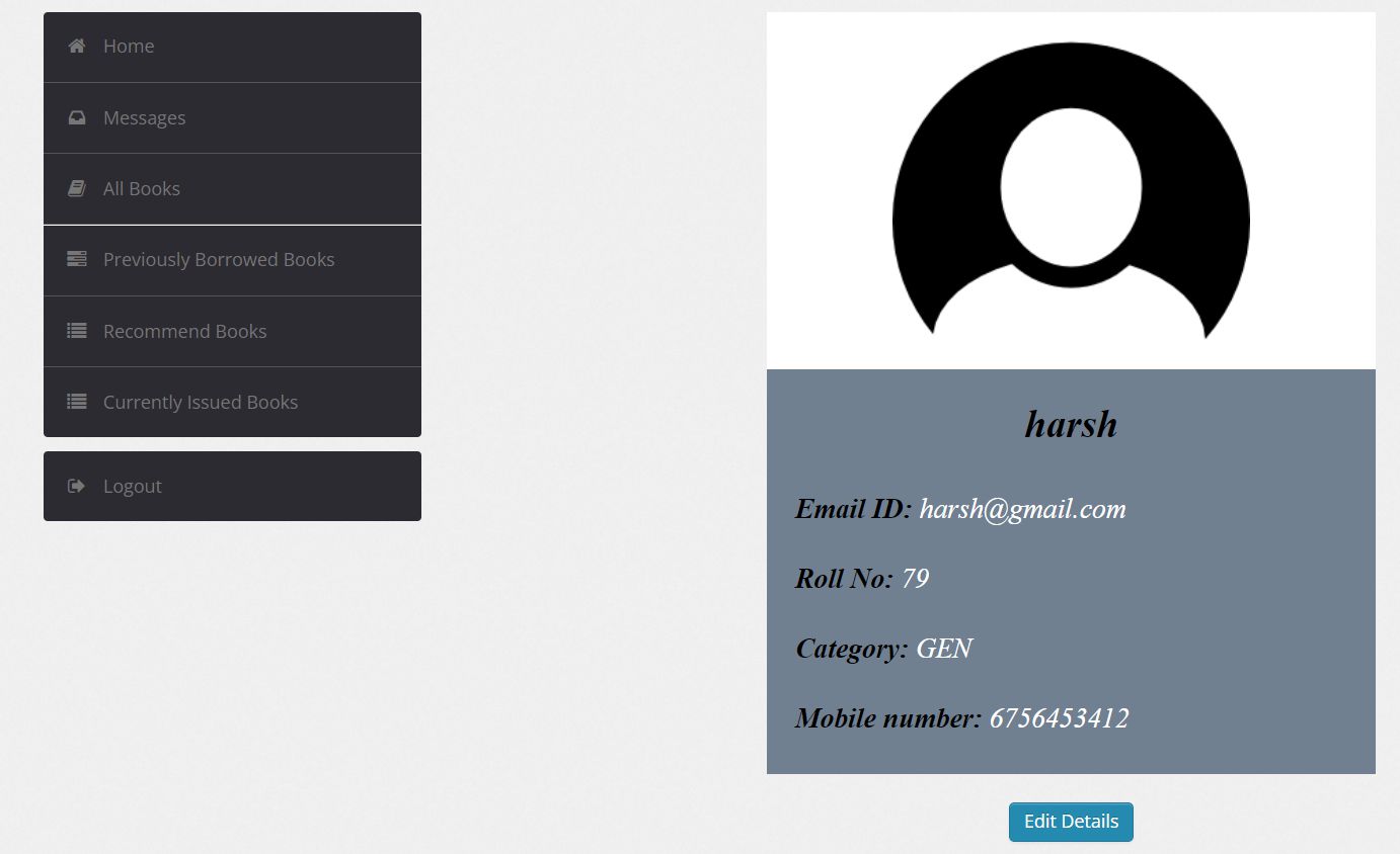 GitHub - Harshchalla/Library-Management-System