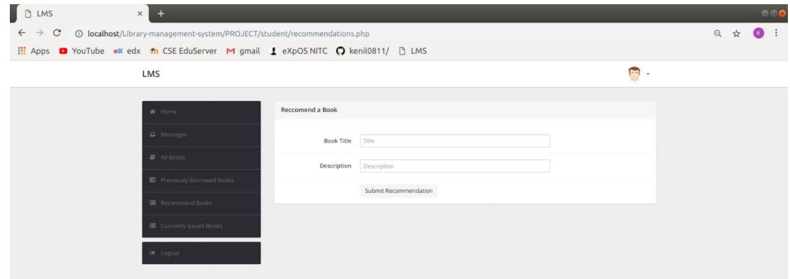 GitHub - Harshchalla/Library-Management-System