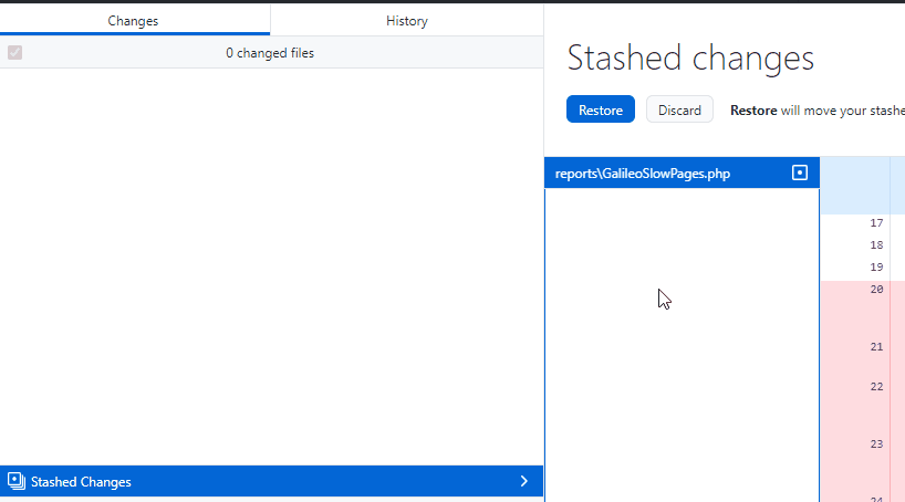 Discard stash does not discard when changes are line-endings-only · Issue #11159 · desktop ...