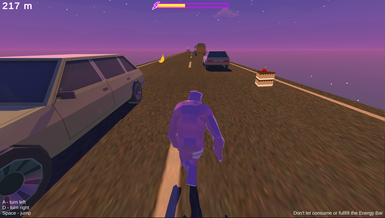 GitHub - mattsoli/eat-and-run: [PROTOTYPE] endless runner with procedural generation tiles