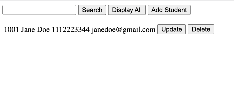 GitHub - aditikagalkar/BasicStudentList: Create Node.js server that ...