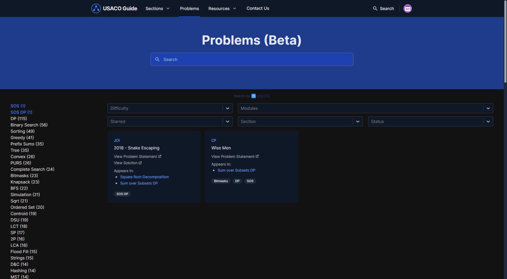 SOS vs SOS DP · Issue #2196 · cpinitiative/usaco-guide · GitHub