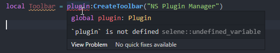 "plugin" is undefined · Issue #333 · Kampfkarren/selene · GitHub