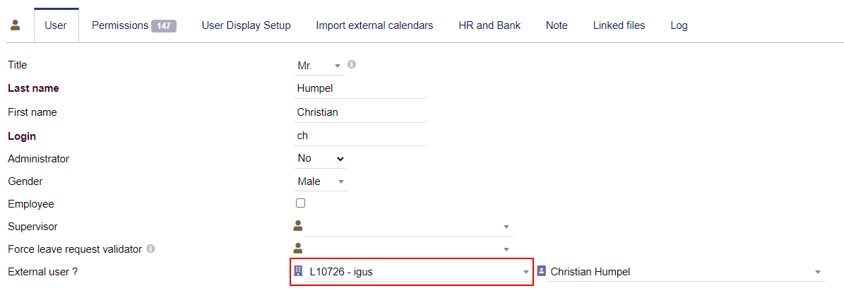 Bug: Company can't save if a linked User is already settet. · Issue #21771 · Dolibarr/dolibarr ...
