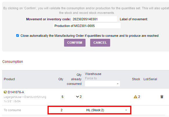 Bug: REST API "/mos/{id}/produceandconsume" not possible to consume specific MoLines · Issue ...