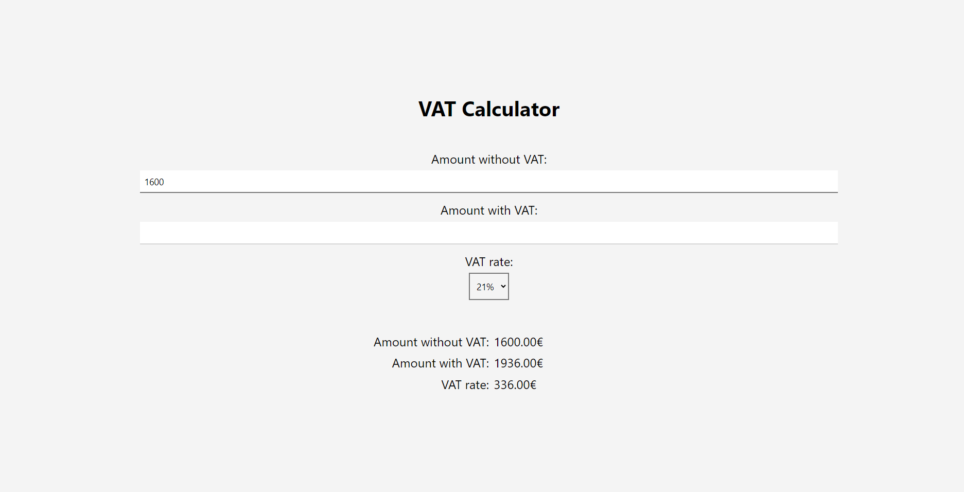 GitHub - augustinasmazutis/VAT_calculator: VAT_calculator