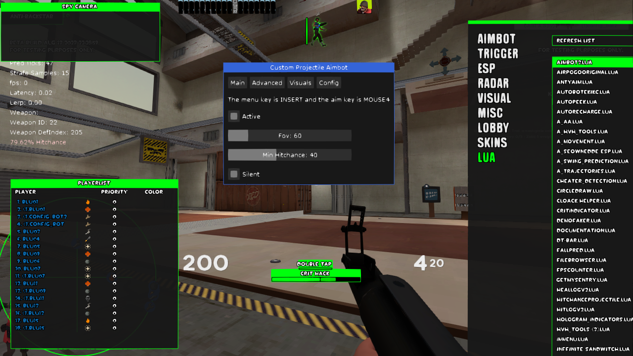 Github Titaniummachine1paimbot Tf2 Lmaobox Lua Aimbot For Projectiles 6646