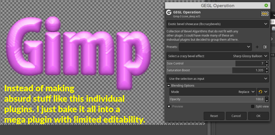 Github Linuxbeaver Gimp Misc Bevel Collection Plugin This Plugin