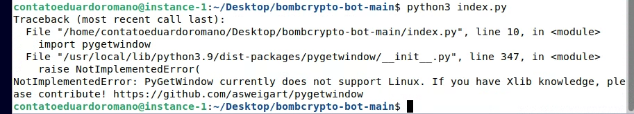 dicas para criar VM no google cloud? · Issue #471 · mpcabete/bombcrypto-bot · GitHub