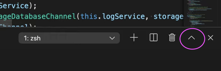 "Maximize panel" button is no longer visible · Issue #147094 · microsoft/vscode · GitHub