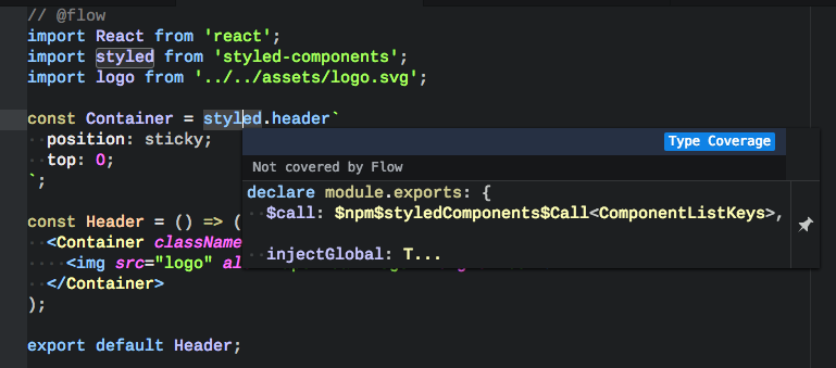 flow type definitions for v3 · Issue #1490 · styled-components/styled ...