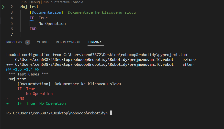 Wrong spacecount inlineif · Issue #322 · MarketSquare/robotframework ... Wrong spacecount inlineif · Issue #322 · MarketSquare/robotframework ...
