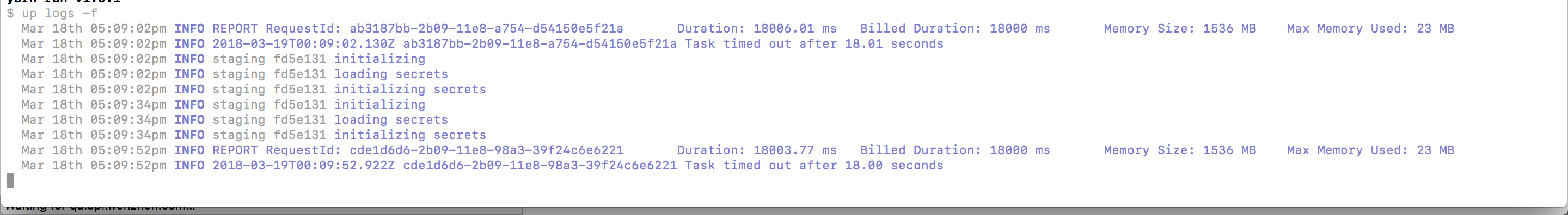 updaing env times out golang proxy if lambda is configured to have vpc · Issue #624 · apex/up ...