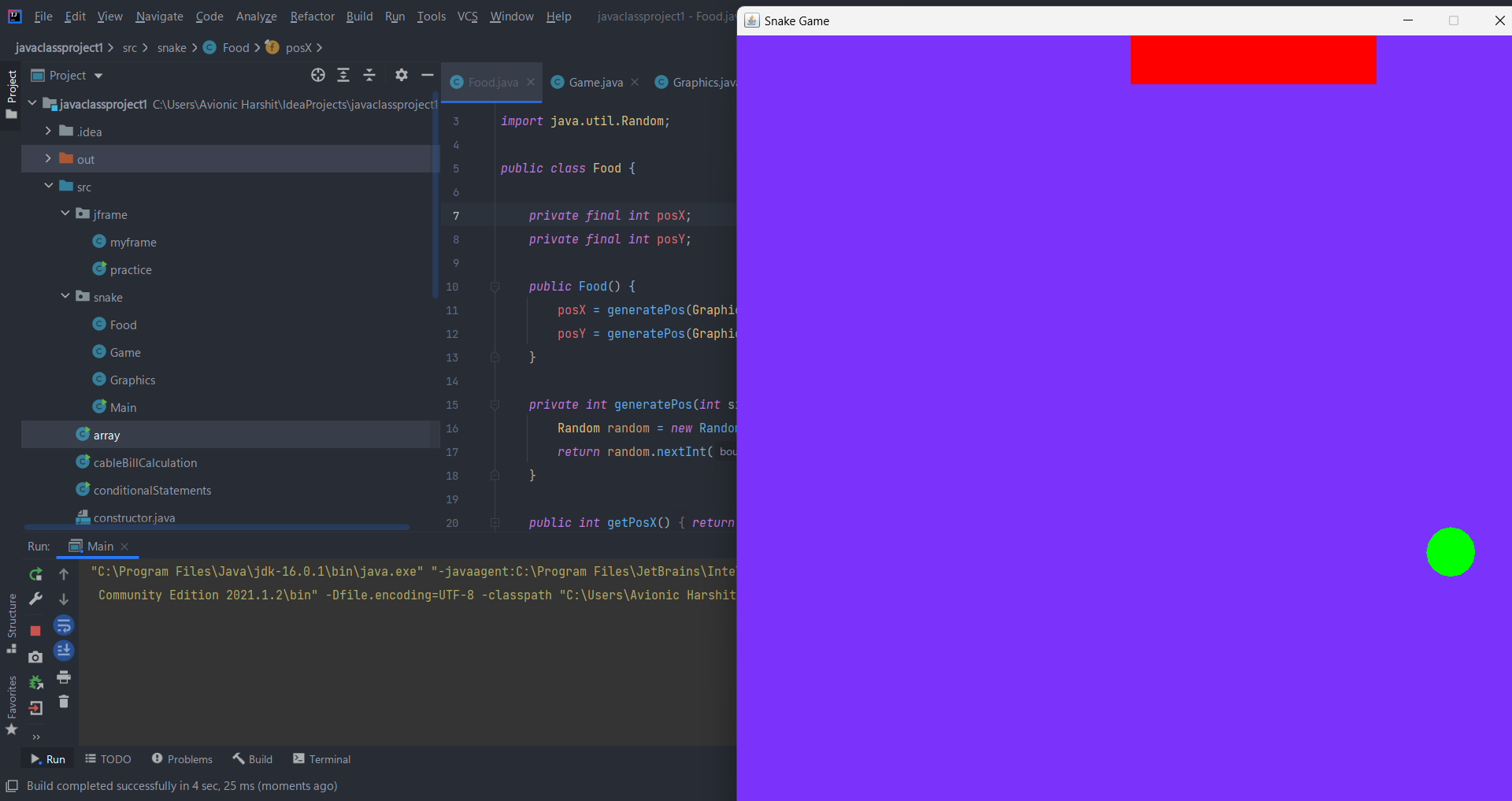 GitHub - avionicharshit-byte/SnakeGame