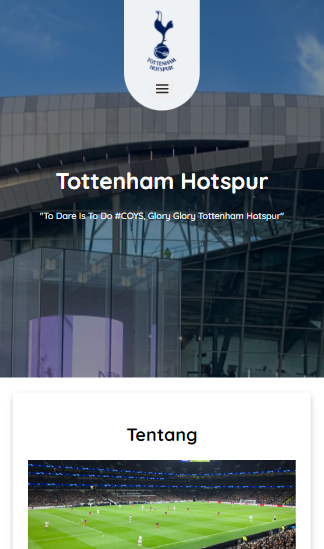 GitHub - febrisa14/tottenham-hotspur-landing-page: Tottenham Hotspur Simple Responsive Landing ...