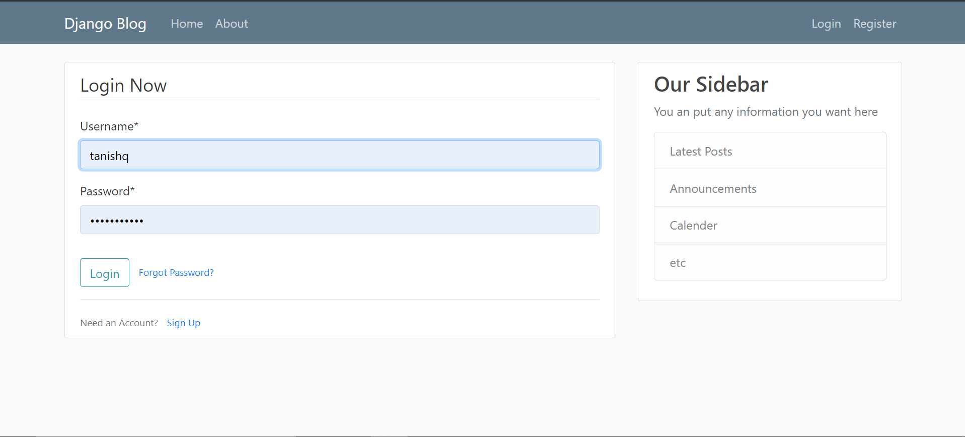 GitHub - RevTpark/My_Django_blog: A blog website developed with django framework.