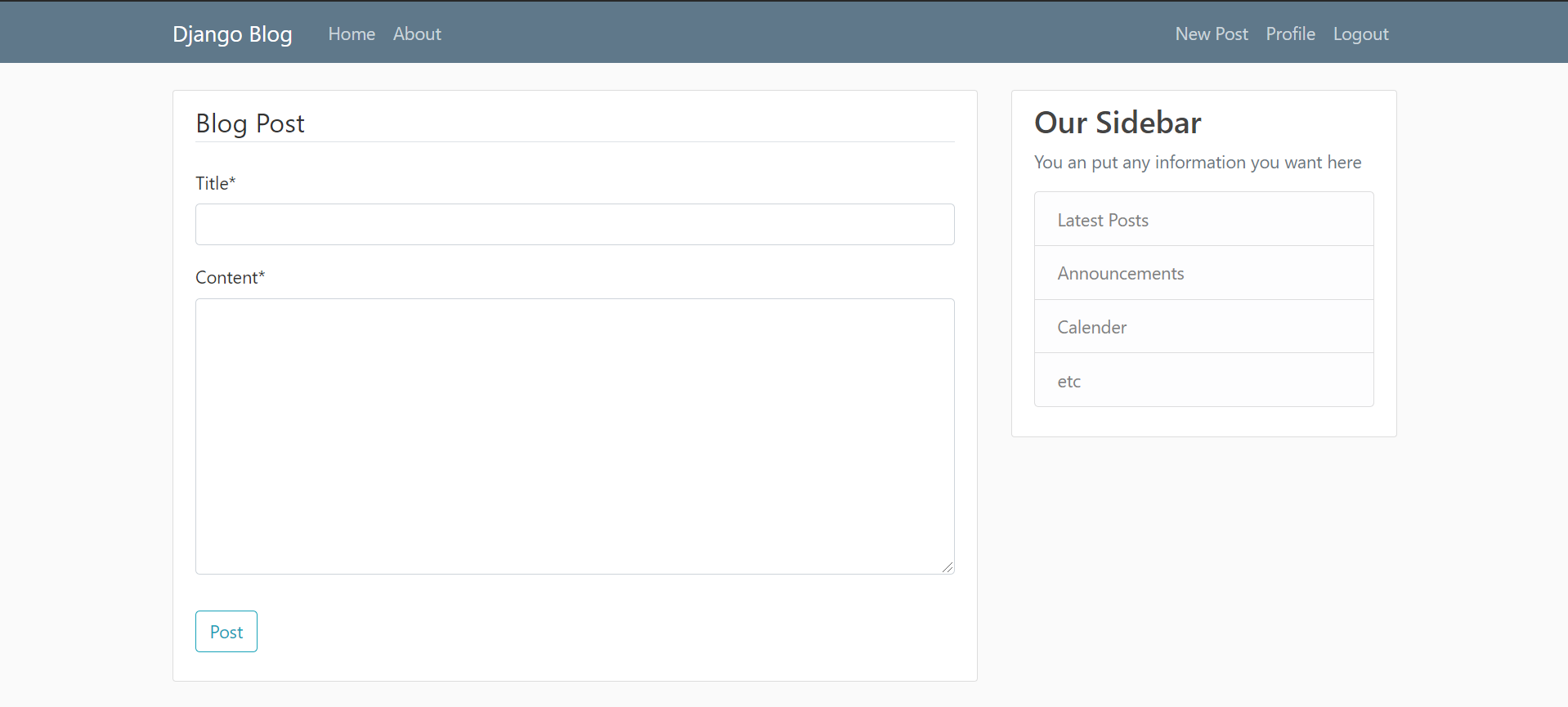 GitHub - RevTpark/My_Django_blog: A blog website developed with django ...