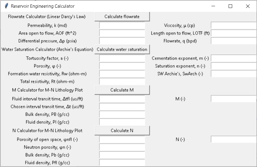 GitHub - ilhamrozie/reservoir_engineering_calculator