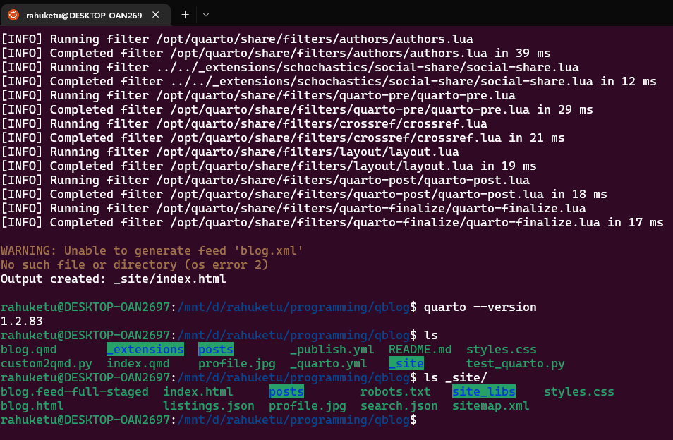 Access Denied With Rss Feed When Blog Listing Is Not Index · Issue 1131 · Quarto Dev