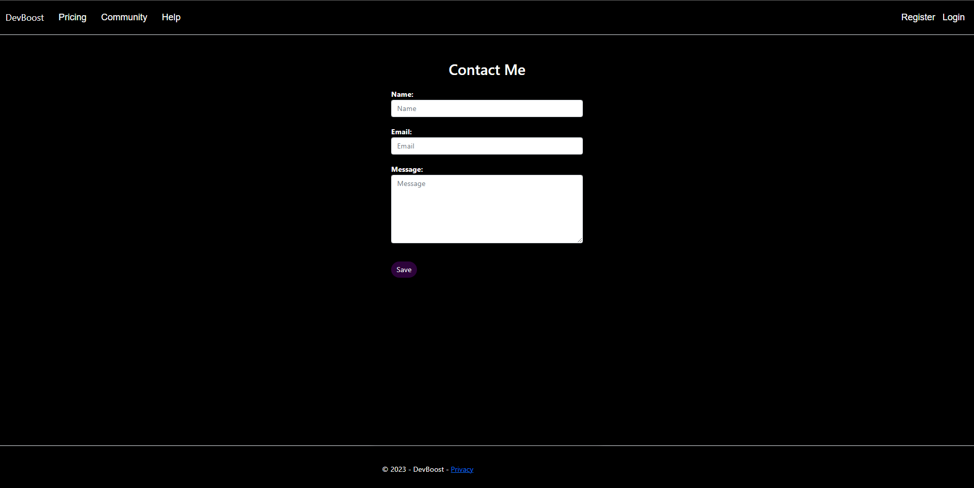 GitHub - vasioo/DevBoostWebsite
