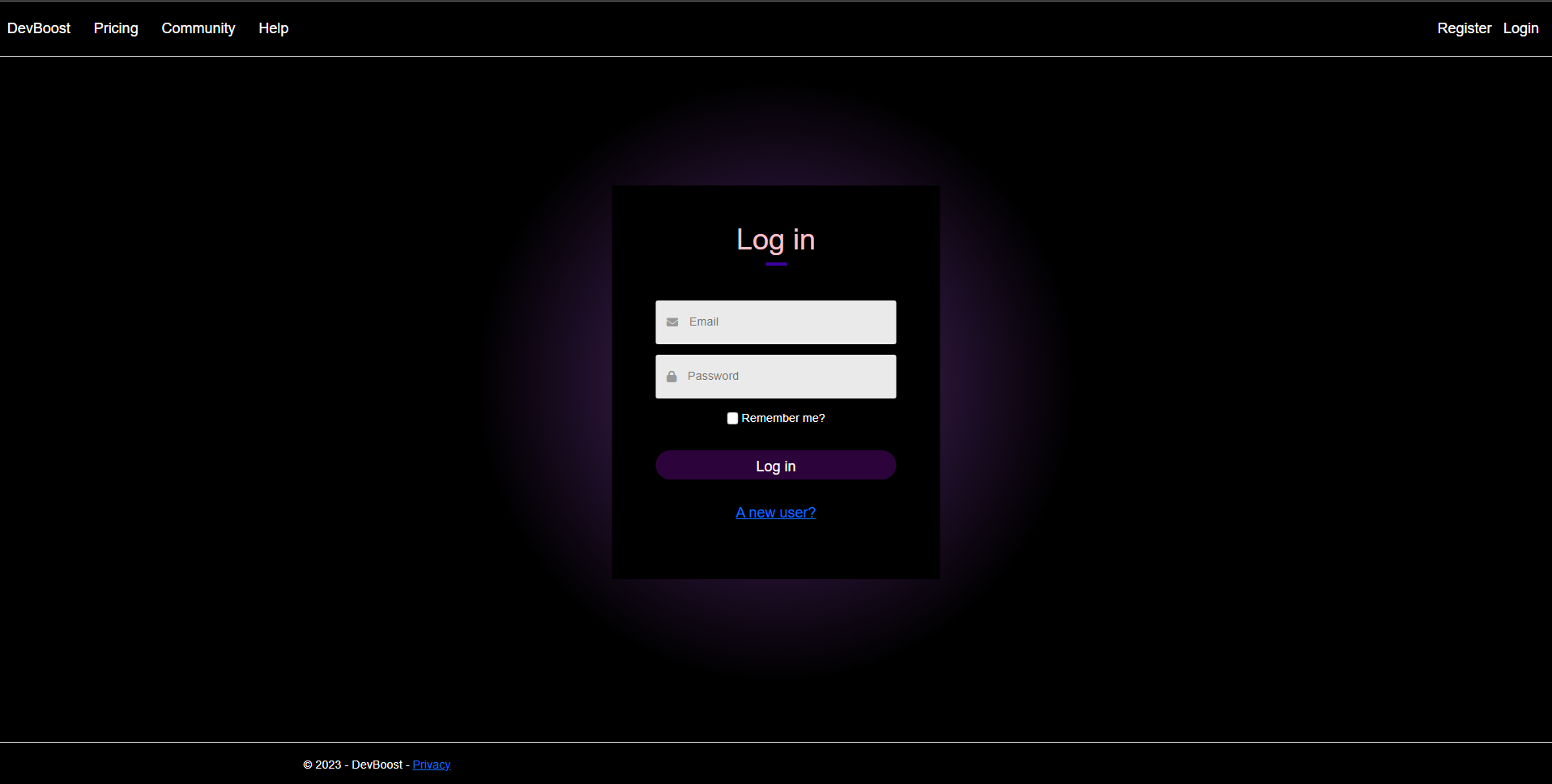 GitHub - vasioo/DevBoostWebsite