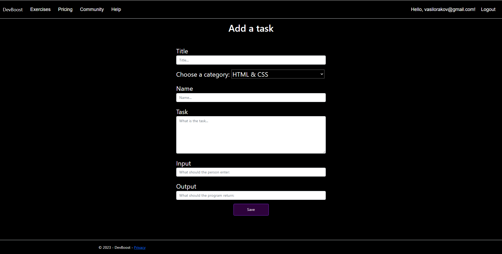 GitHub - vasioo/DevBoostWebsite