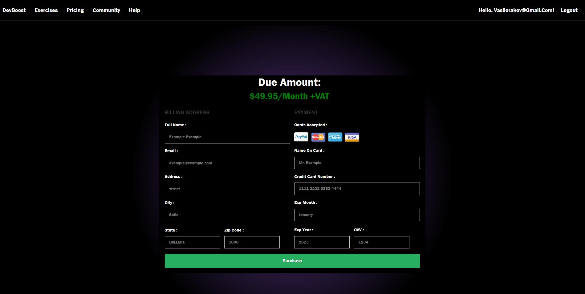 GitHub - vasioo/DevBoostWebsite