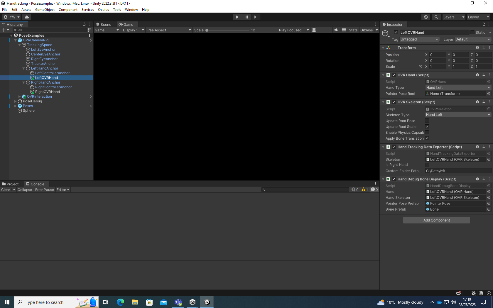 GitHub - JessicaWangCode/HandTracking