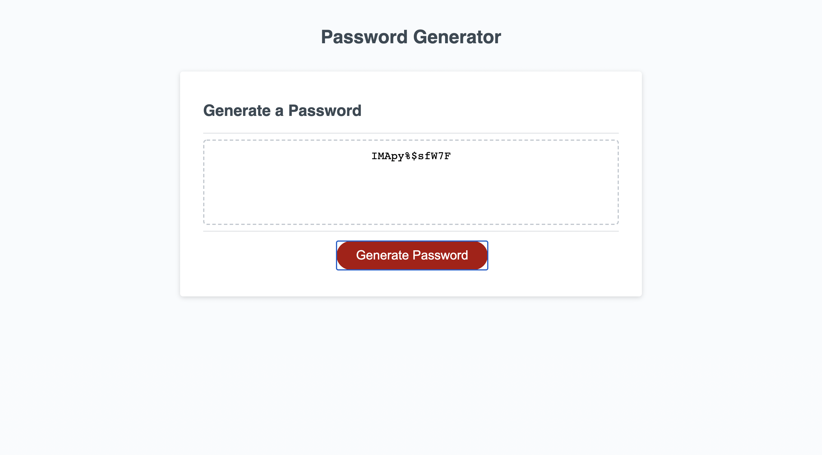 GitHub - emmattner/generate-random-password