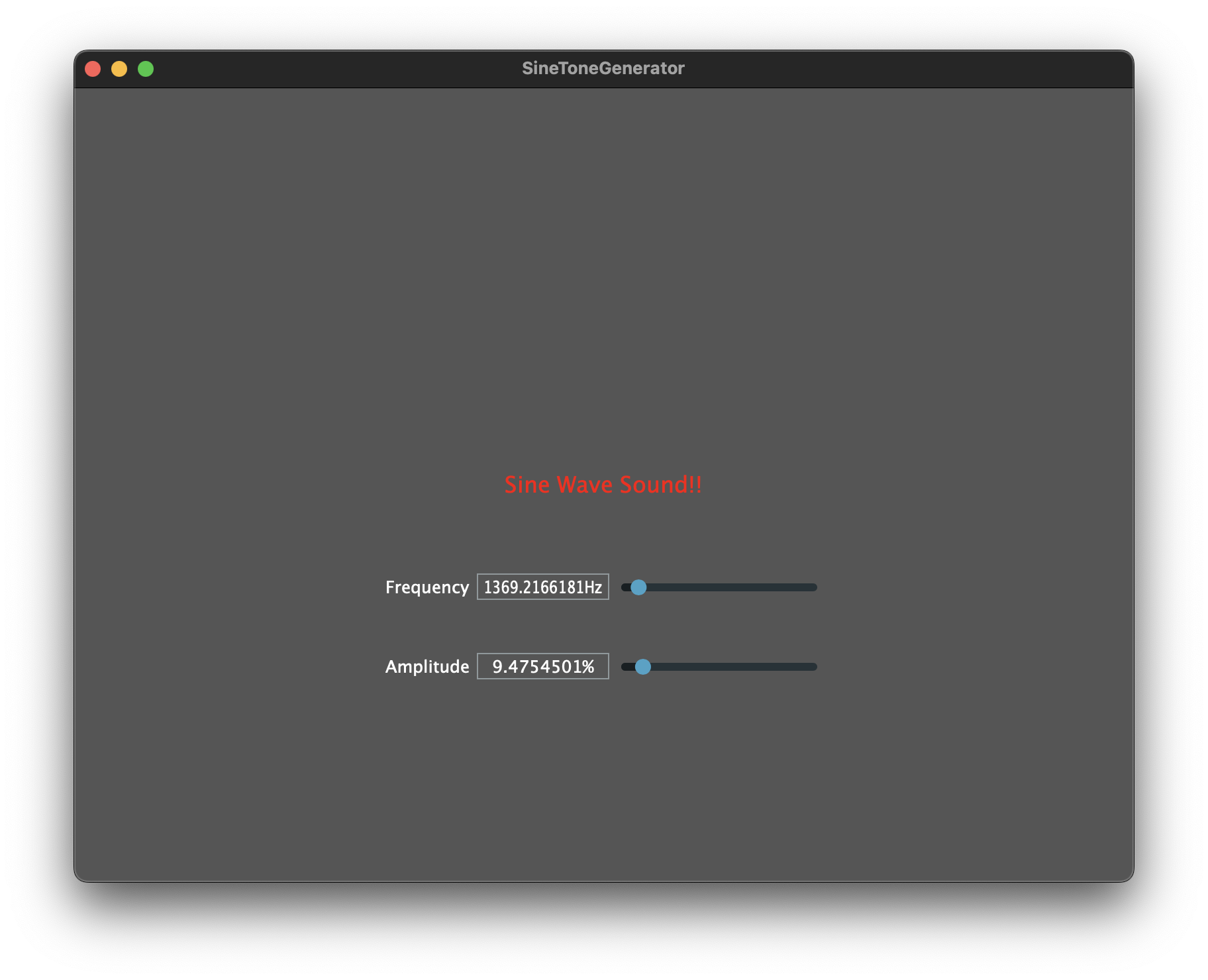 GitHub - barmoshe/SineToneGenerator