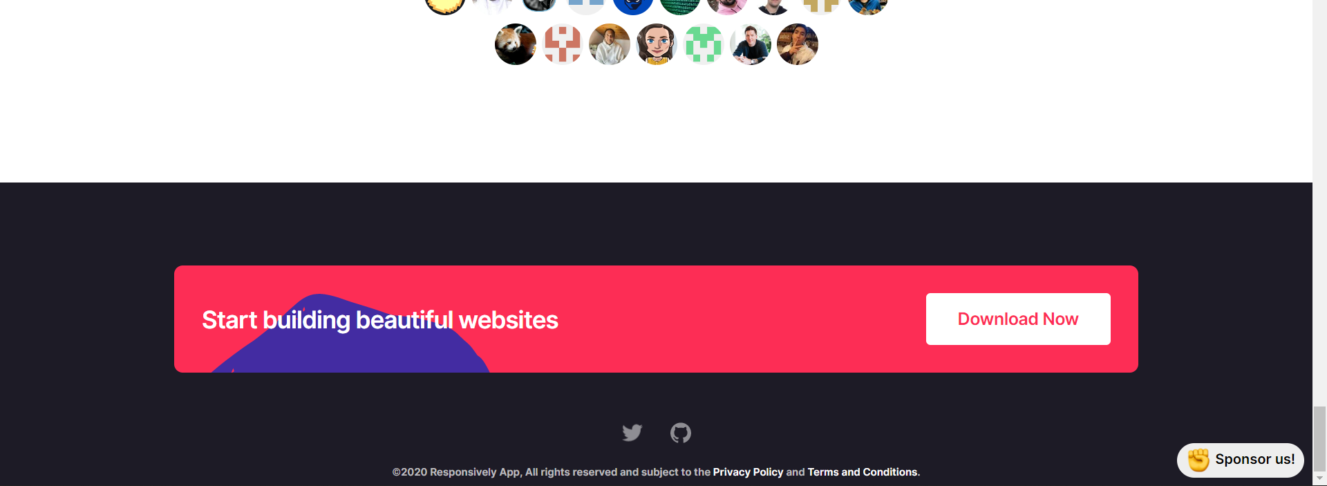 Must have a better Footer · Issue #20 · responsively-org/website · GitHub