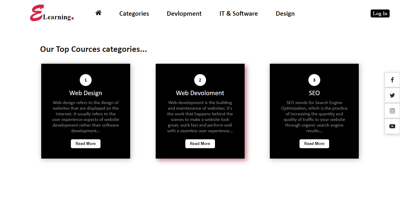 GitHub - boorge/E-Learning-Website