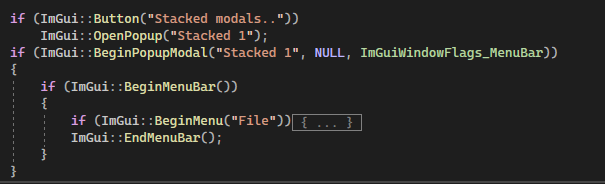 Assertion Failed stacked popup modal window->IDstack.Size > 1 · Issue #5850 · ocornut/imgui · GitHub