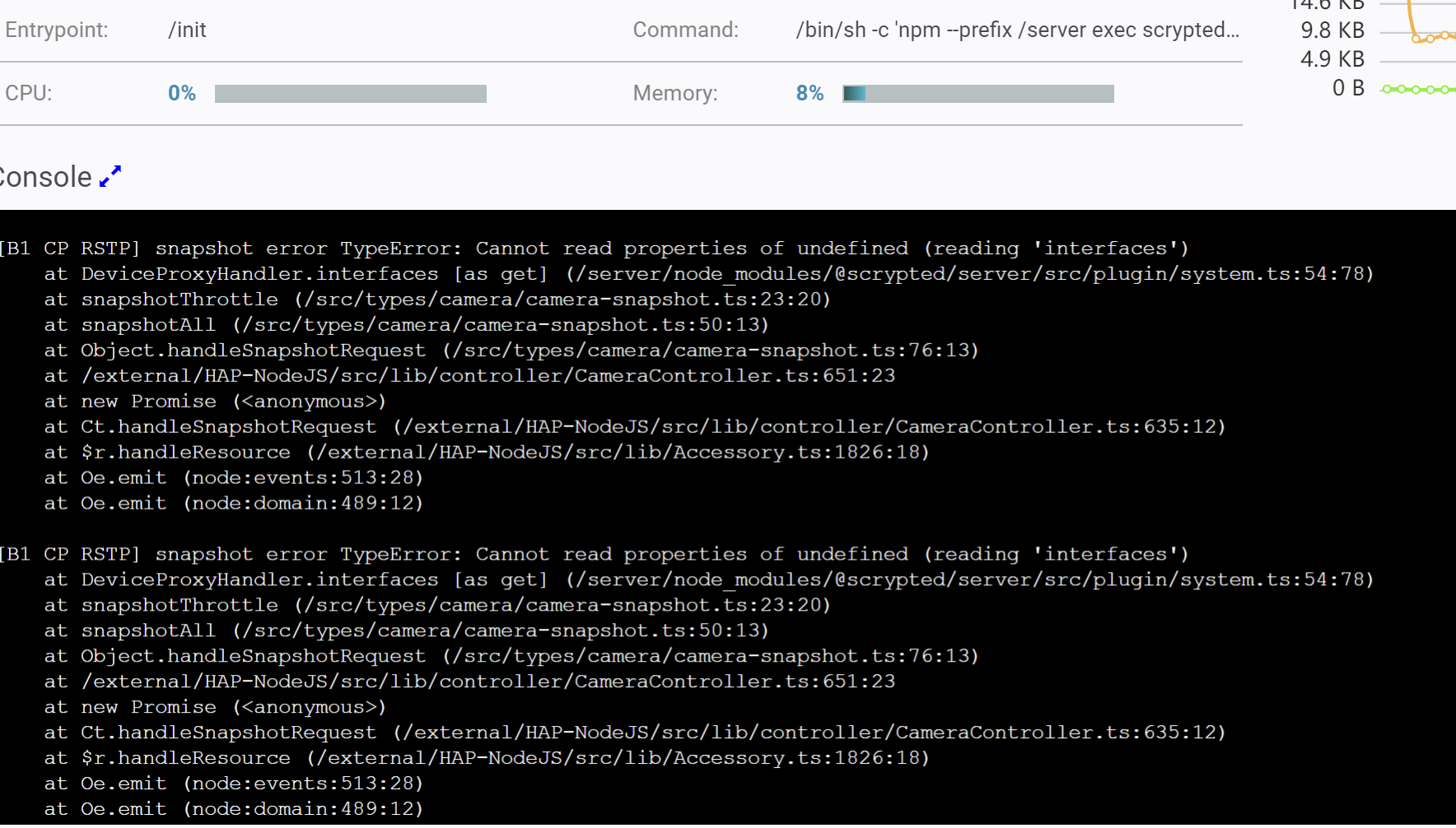 Snapshot URL issue · Issue #541 · koush/scrypted · GitHub