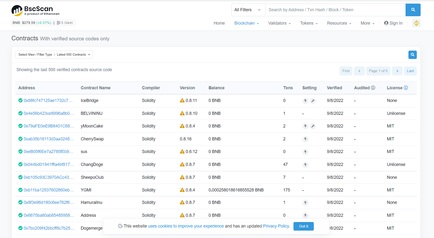 [New API] BSC Scan Verified Contracts Page · Issue #311 · serpapi/public-roadmap · GitHub