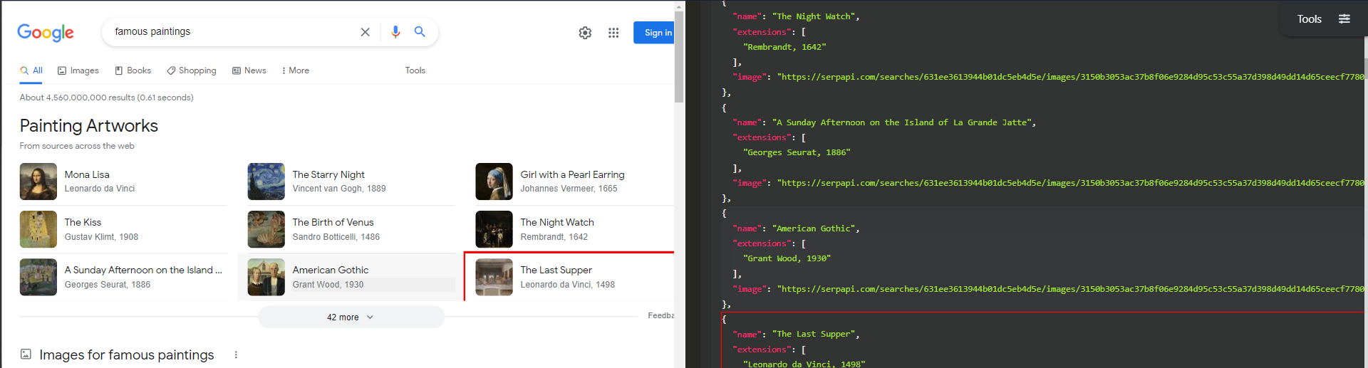 [Google Search API] Support "X more results" button for `answer_box` · Issue #326 · serpapi ...