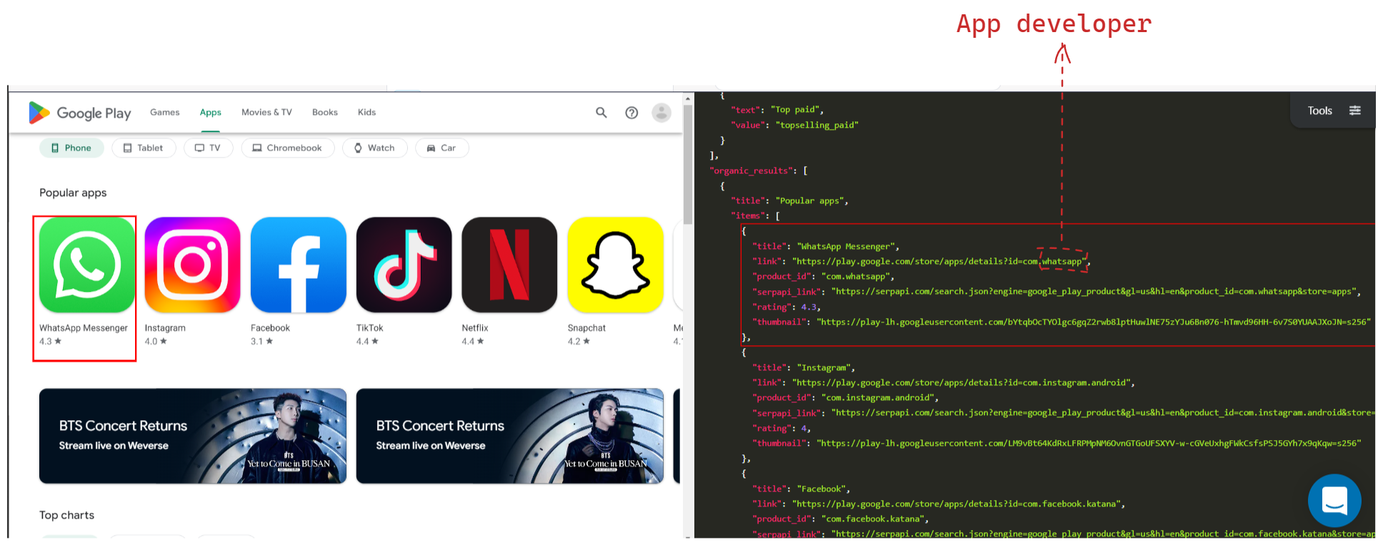[Google Play Store API] Extract App Developer Name · Issue #388 ...