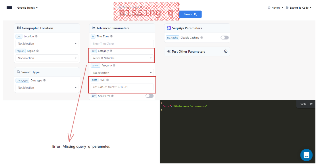 [Google Trends API] Support Searches without `q` parameter · Issue #464 ...