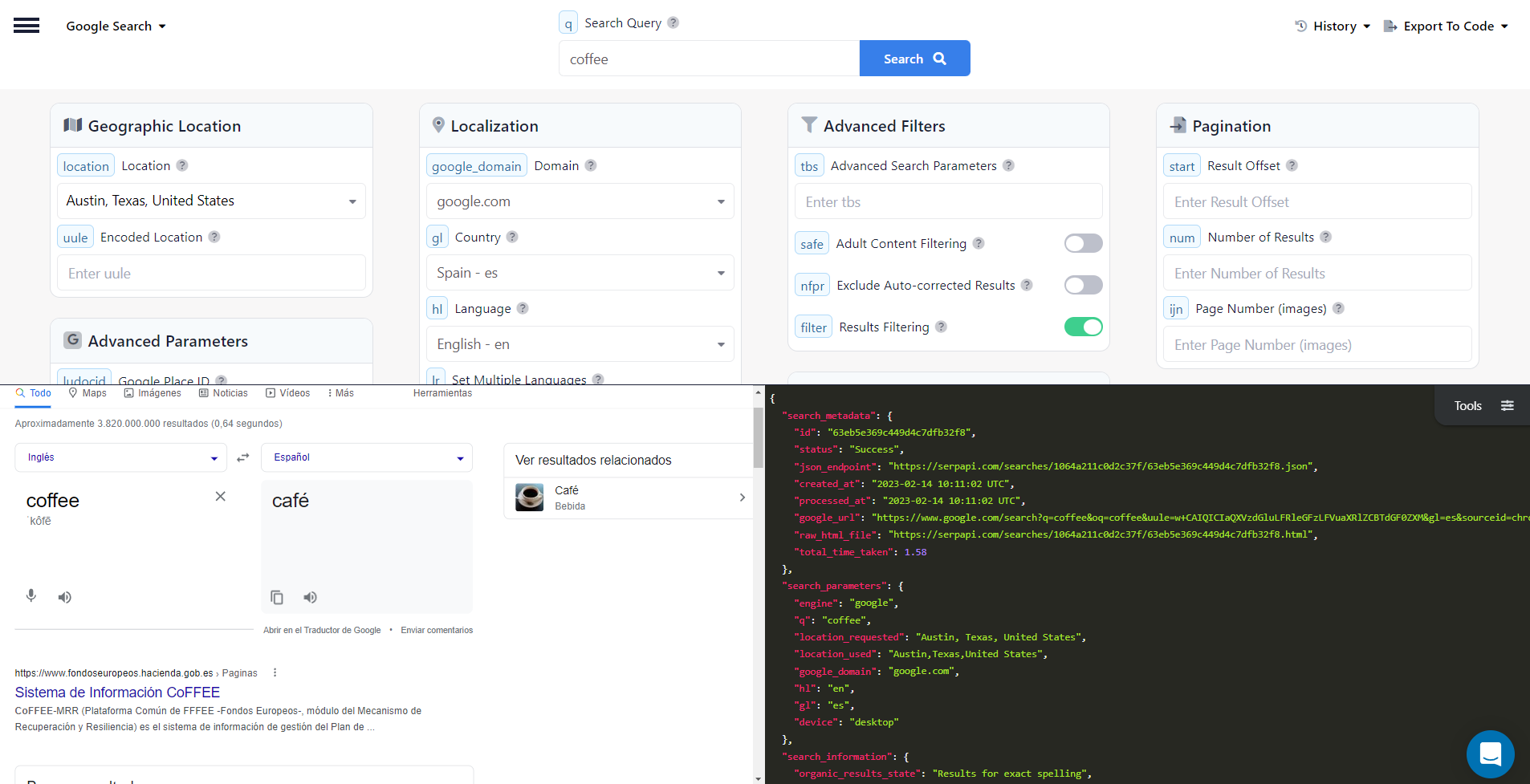 [Google Search API] `hl` parameter has no effect on search results ...