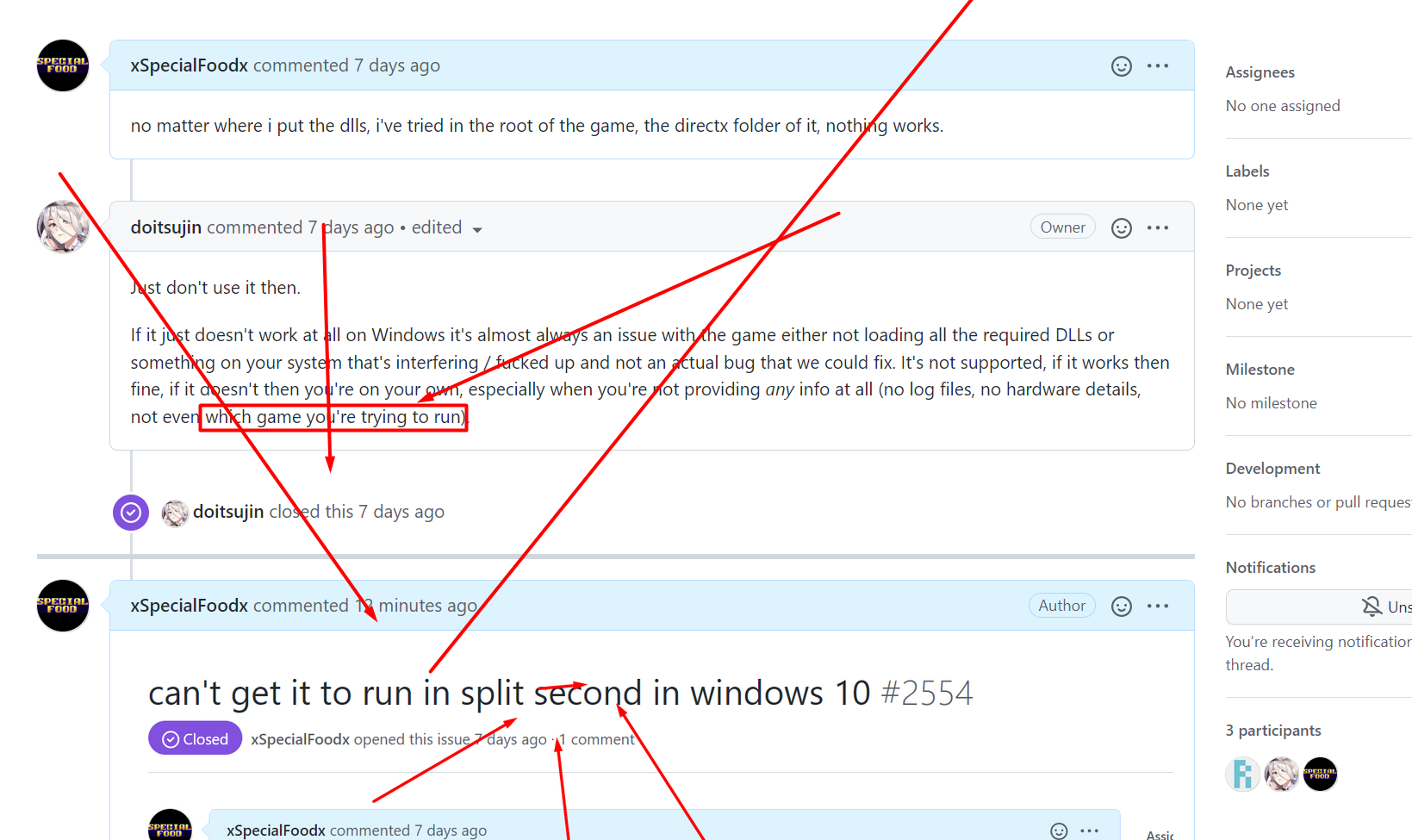 can't get it to run in split second in windows 10 · Issue #2554 ...