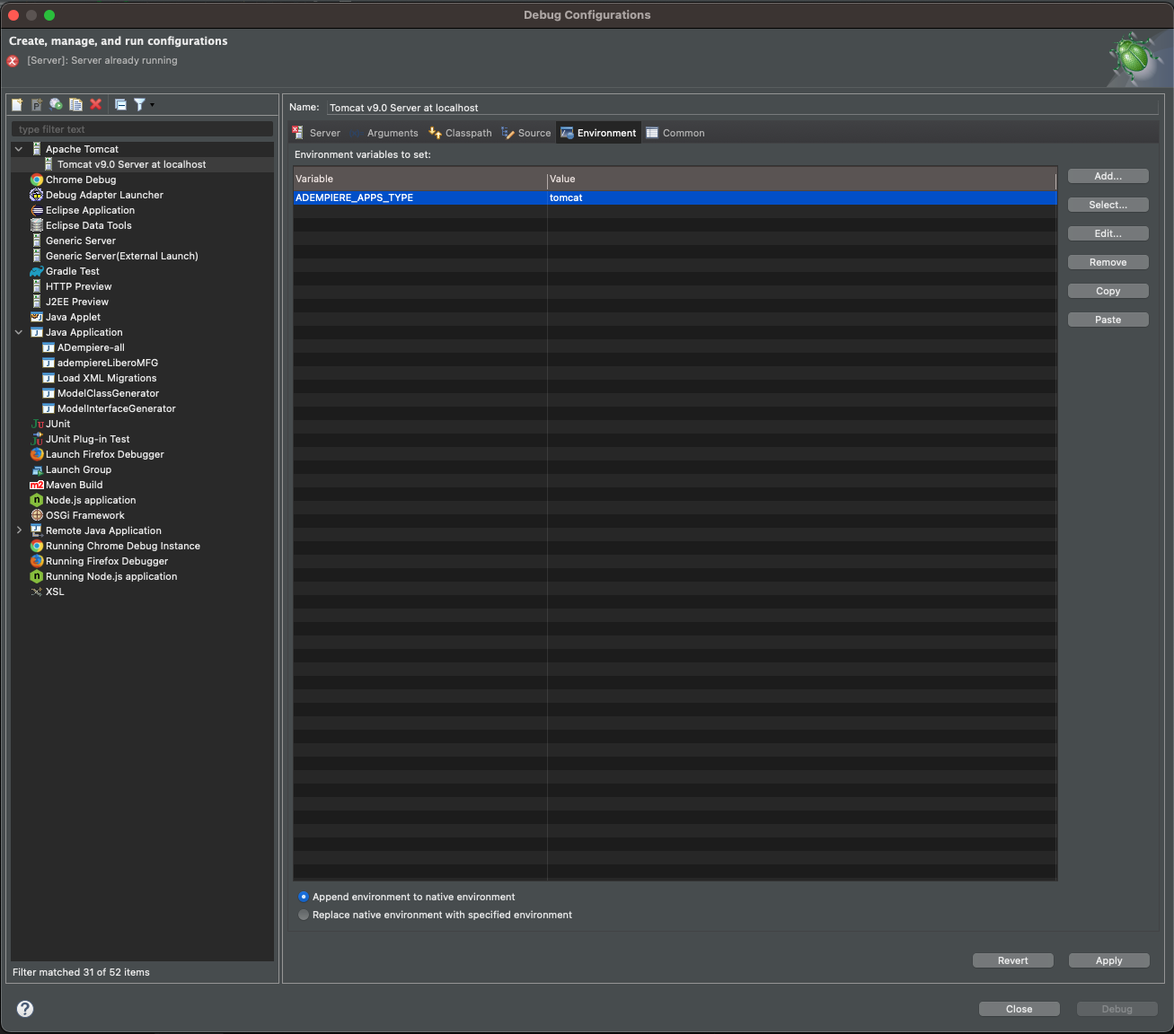 ZK Tomcat-Debug in Eclipse not Possible · Issue #4016 · adempiere ...