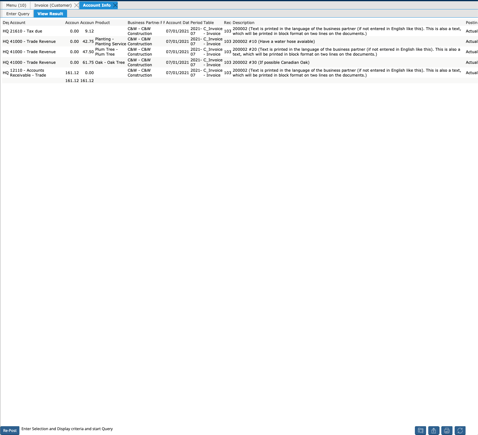 Bug Report The Print Botton Into The Accounting Info Window Not Work · Issue 4173 · Adempiere 