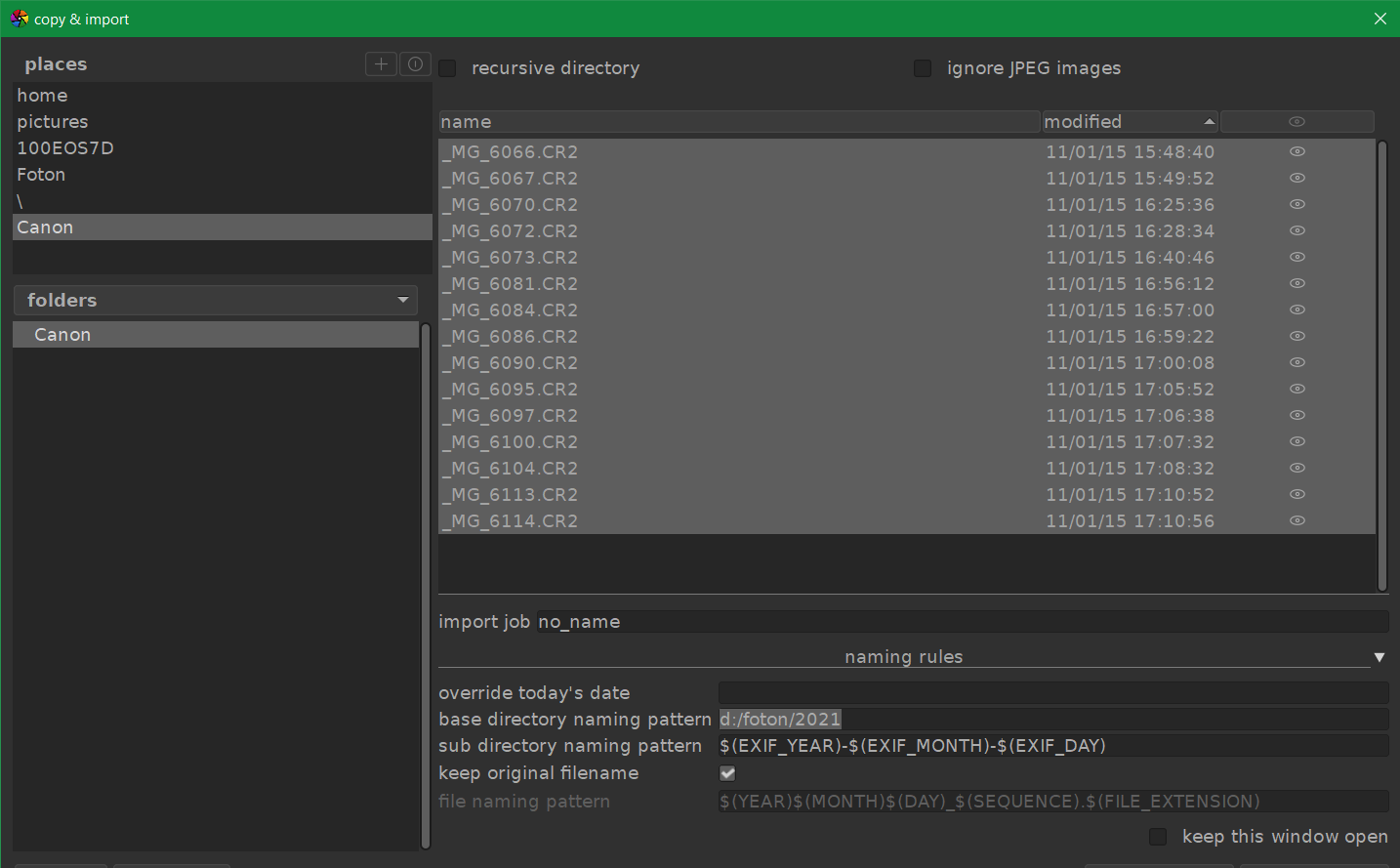 Strange behaviour when Copy & Import,/Add to Library on Windows 10 · Issue #10232 · darktable ...
