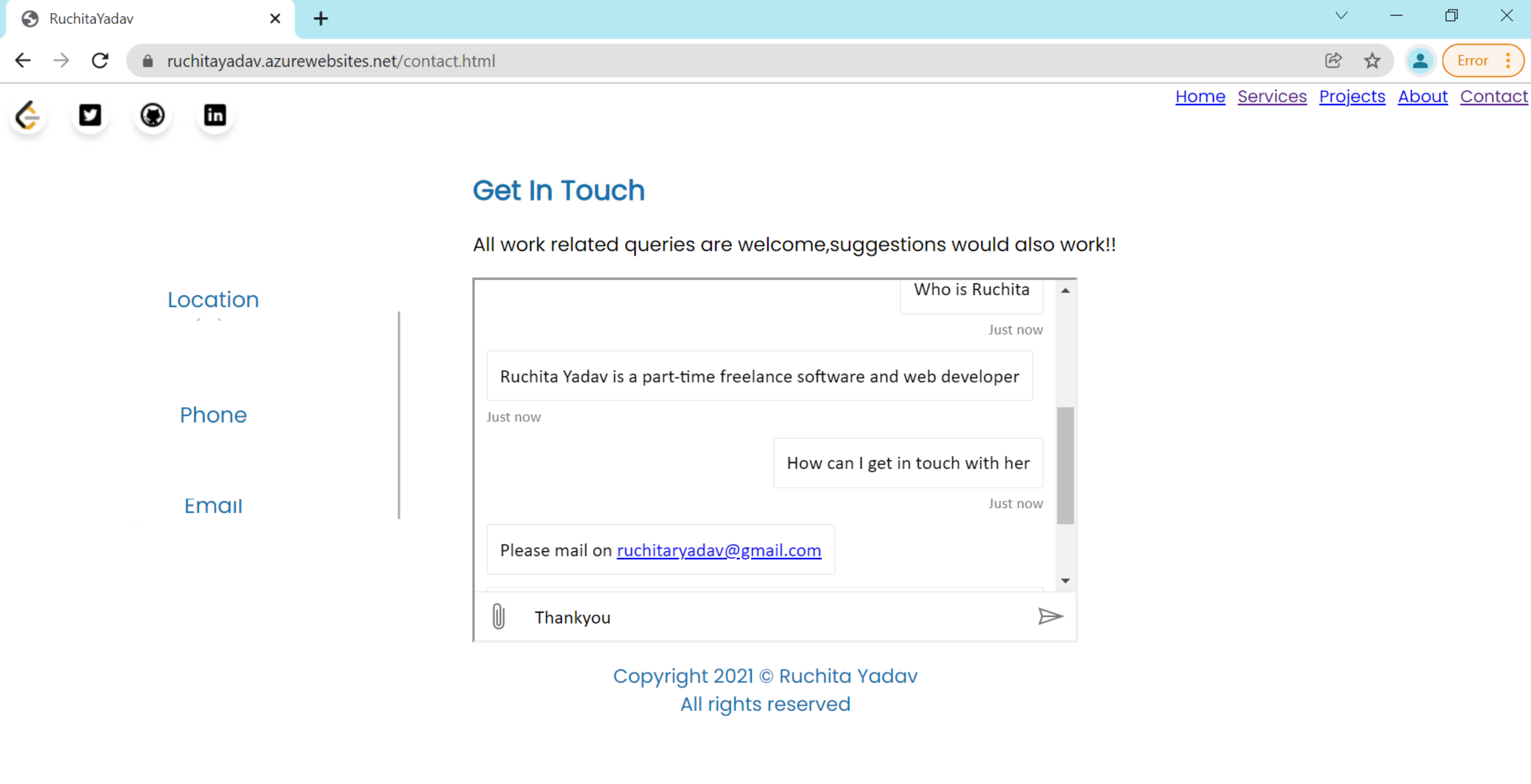 Ruchitayadav (Ruchita) · GitHub