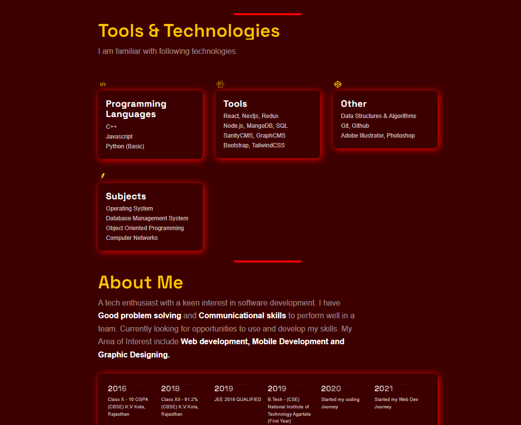 GitHub - HITENDRAPAL3/portfolio-website: Personal Portfolio Website ...